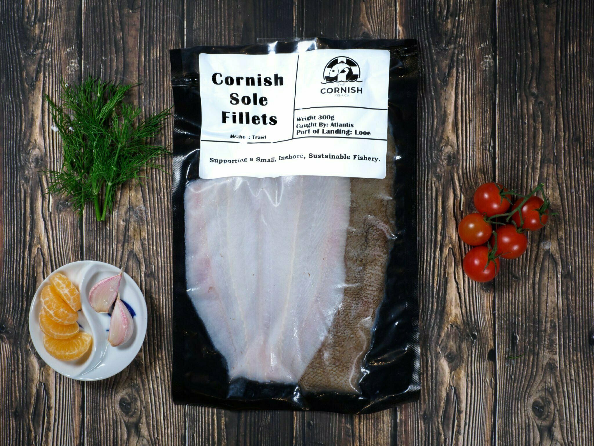 Cornish Sole Fillets For 2 - Pengellys Fishmongers of Looe